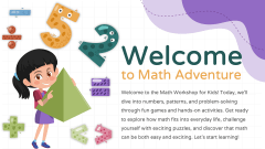 Free - Math Workshop for Kids Presentation for PowerPoint and Google ...