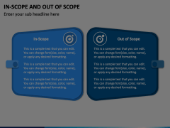 In Scope and Out of Scope PowerPoint and Google Slides Template - PPT ...