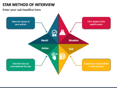 Star Method of Interview PowerPoint Template - PPT Slides
