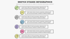 Sketch Stages Infographics for PowerPoint and Google Slides - PPT Slides