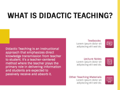 Didactic Teaching PowerPoint and Google Slides Template - PPT Slides