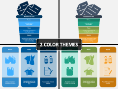 Reduce Reuse Recycle PowerPoint and Google Slides Template - PPT Slides
