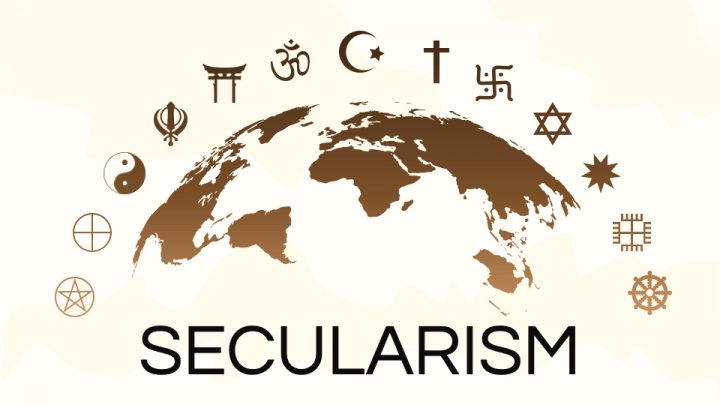 Secularism PowerPoint and Google Slides Template - PPT Slides