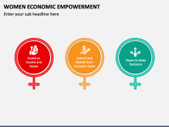 Women Economic Empowerment PowerPoint and Google Slides Template - PPT Slides