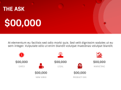 Red Pitch Deck for PowerPoint and Google Slides - PPT Slides