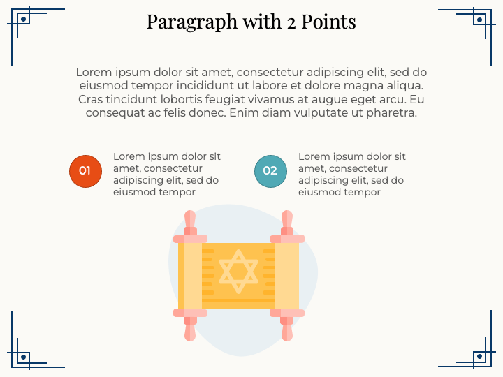 Free - Jewish Presentation Theme for PowerPoint and Google Slides