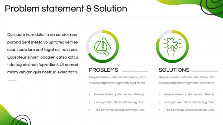 Organic Shapes Background Theme for PowerPoint and Google Slides - PPT ...