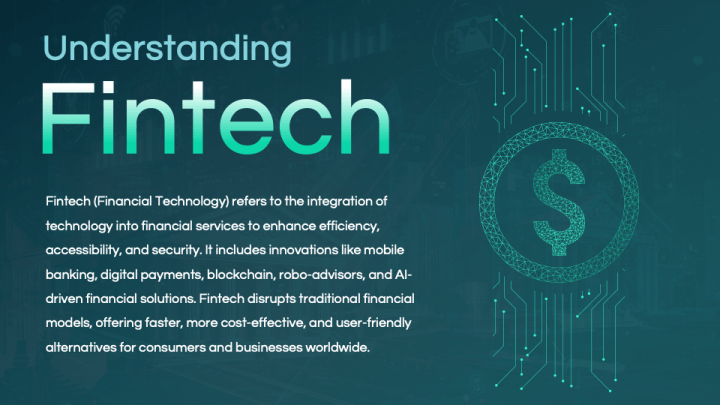 FinTech Disruption PowerPoint and Google Slides Template - PPT Slides