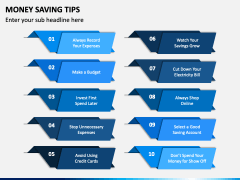 Money Saving Tips PowerPoint and Google Slides Template - PPT Slides