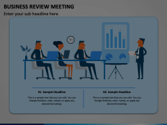 Business Review Meeting PowerPoint and Google Slides Template - PPT Slides