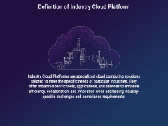 Industry Cloud Platforms PowerPoint and Google Slides Template - PPT Slides