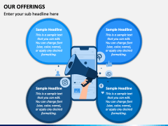 Our Offerings PowerPoint and Google Slides Template - PPT Slides