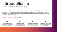 Sponsorship Marketing PowerPoint and Google Slides Template - PPT Slides