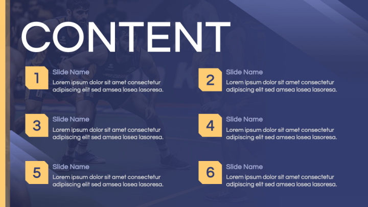 Free - Kabaddi Theme for PowerPoint and Google Slides - PPT Slides