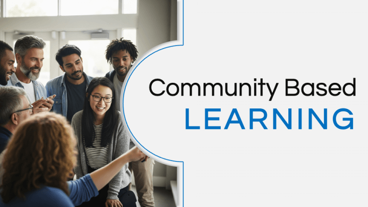 Community Based Learning PowerPoint and Google Slides Template - PPT Slides