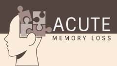 Free - Acute Memory Loss PowerPoint and Google Slides Template - PPT Slides
