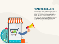 Remote Selling PowerPoint and Google Slides Template - PPT Slides