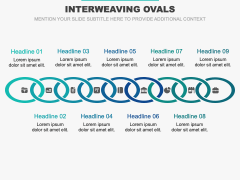 Interweaving Ovals PowerPoint and Google Slides Template - PPT Slides