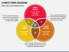 3 Parts Venn Diagram PowerPoint Presentation Slides - PPT Template