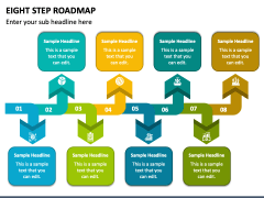Eight Step Roadmap for PowerPoint and Google Slides - PPT Slides