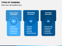 Types of Thinking PowerPoint and Google Slides Template - PPT Slides
