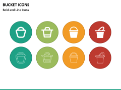 Bucket Icons for PowerPoint and Google Slides - PPT Slides