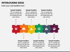 Interlocking Ideas for PowerPoint and Google Slides - PPT Slides