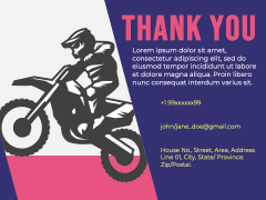 Free - Motorcycle Race Theme for PowerPoint and Google Slides