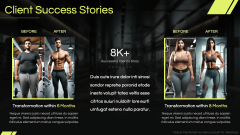 Personal Trainer Portfolio PowerPoint and Google Slides Template - PPT ...
