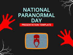 Free - National Paranormal Day PowerPoint Template and Google Slides Theme