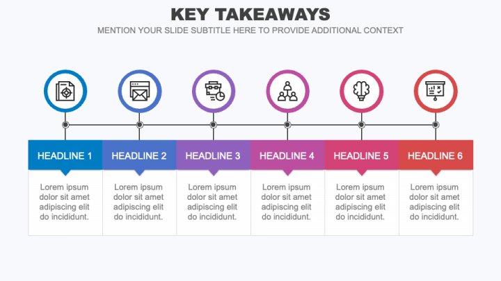 Free - Key Takeaways PowerPoint and Google Slides Template - PPT Slides
