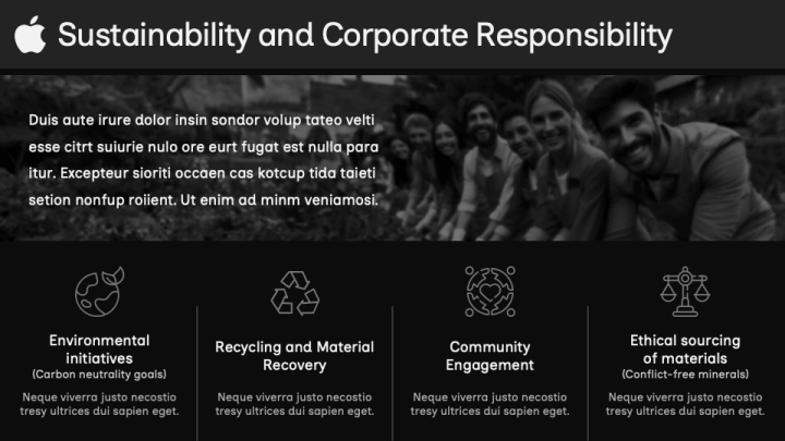 Free - Apple Case Study PowerPoint and Google Slides Template - PPT Slides