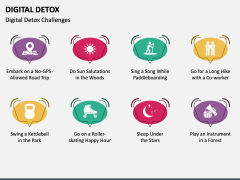 Digital Detox PowerPoint and Google Slides Template - PPT Slides