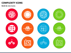 Complexity Icons for PowerPoint and Google Slides - PPT Slides