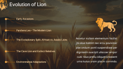 Free - Lion Presentation for PowerPoint and Google Slides - PPT Slides