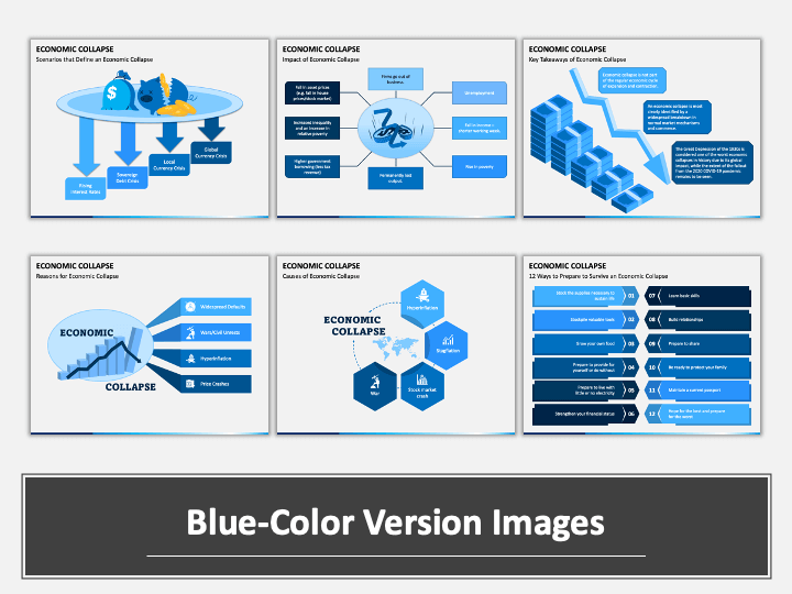 Economic Collapse PowerPoint and Google Slides Template - PPT Slides