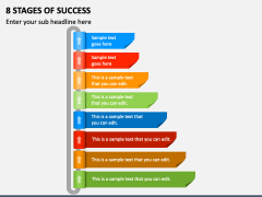 8 Stages of Success PowerPoint Presentation Slides - PPT Template