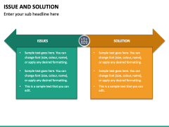 Issue And Solution PowerPoint Template - PPT Slides
