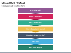Delegation Process PowerPoint and Google Slides Template - PPT Slides