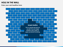 Hole in the Wall PowerPoint and Google Slides Template - PPT Slides