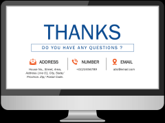 Free - Computer Screen Presentation Theme for PowerPoint and Google Slides