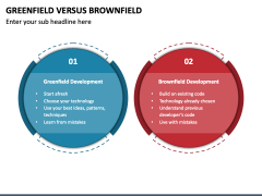 Greenfield Versus Brownfield PowerPoint and Google Slides Template ...