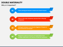 Double Materiality PowerPoint and Google Slides Template - PPT Slides