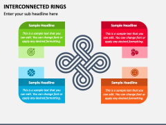 Interconnected Rings PowerPoint and Google Slides Template - PPT Slides
