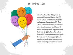 Free - International Day of Happiness PowerPoint Template and Google ...