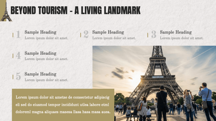 Free - Eiffel Tower Presentation Theme for PowerPoint and Google Slides - PPT Slides