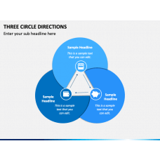 3 Directions PowerPoint Template and Google Slides Theme