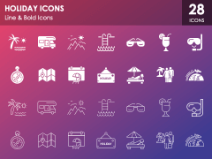 Holiday Icons for PowerPoint and Google Slides - PPT Slides