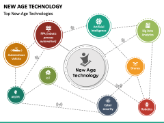 New Age Technology PowerPoint and Google Slides Template - PPT Slides