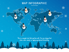 Free - Falling Snow Presentation Theme for PowerPoint and Google Slides